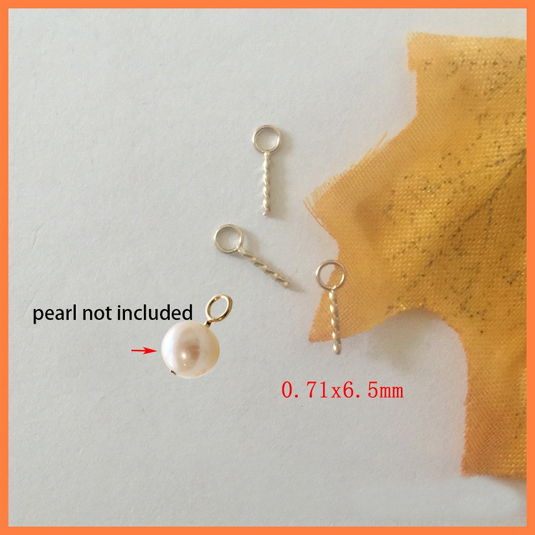 14K Gold Filled Screw Eyepin, Gold Filled Screw Eye Peg, Screw Peg Drop ...