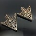 Triangle Collar Pin, Collar Tips, Collar Studs, Collar Pins Collar Tips ...