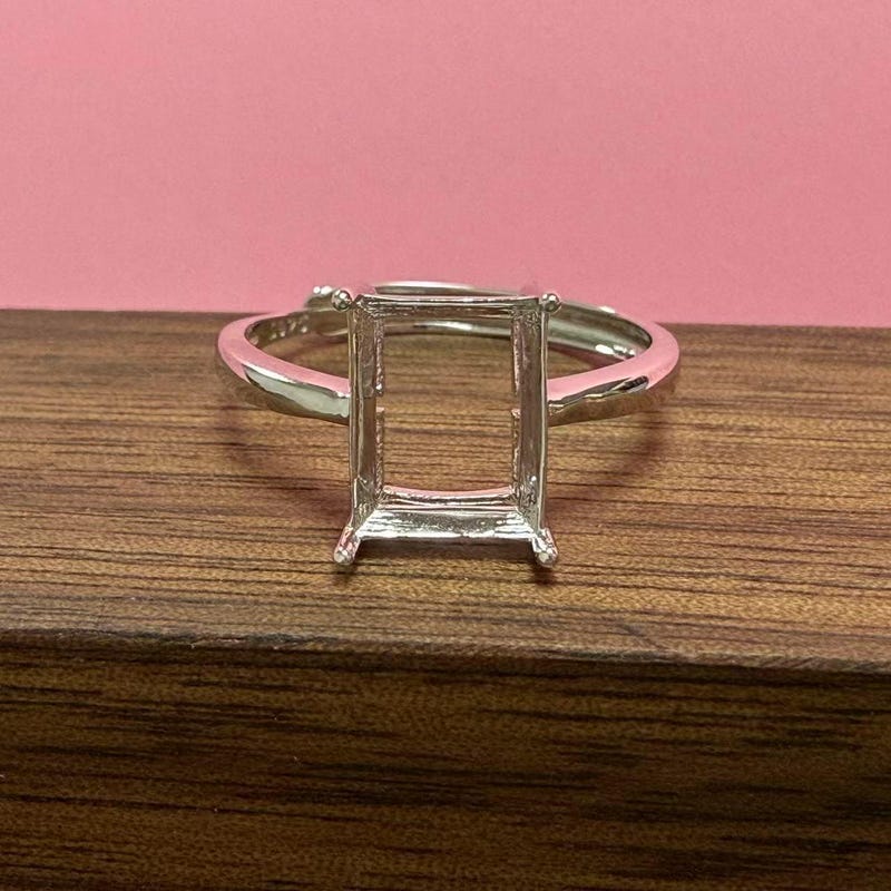 Silver Ring Settings - Etsy