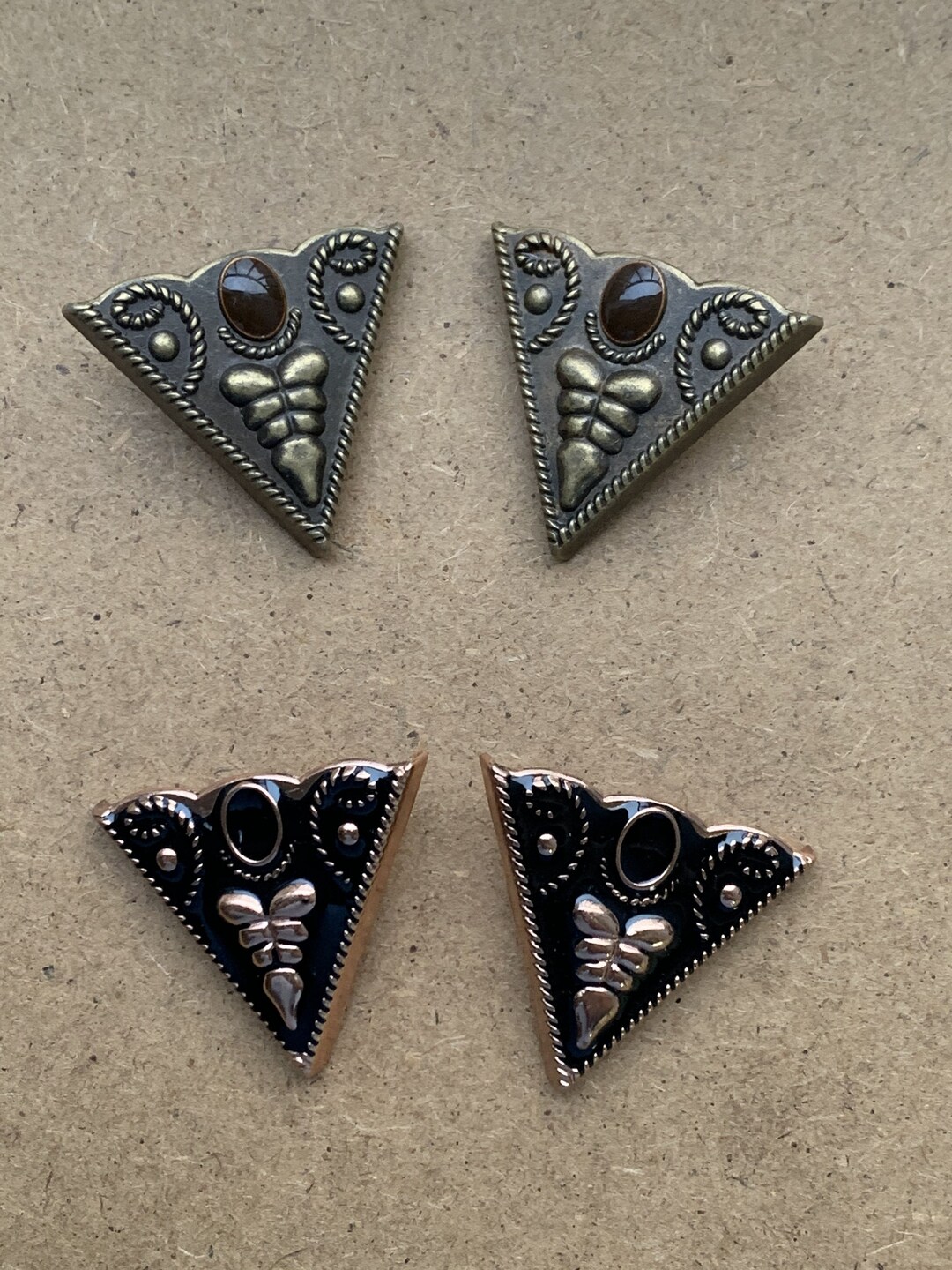 Vintage Collar Tips ,steam Punk Collar Pin, Collar Studs, Collar Pins ...