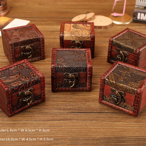 Mini Treasure Chest - Etsy