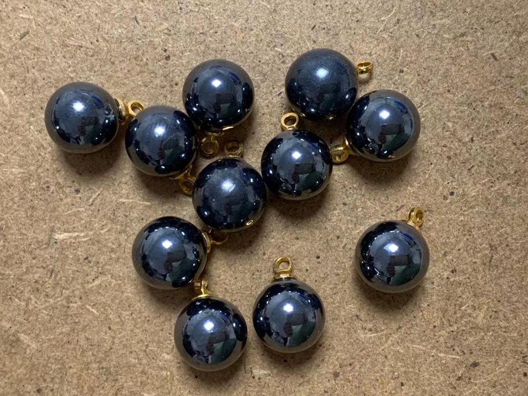 10pcs Resin Round Pearl Shank Buttons, 9 Colors Round Pearl Buttons ...