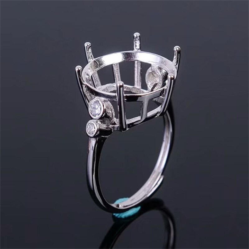 Silver Ring Settings - Etsy