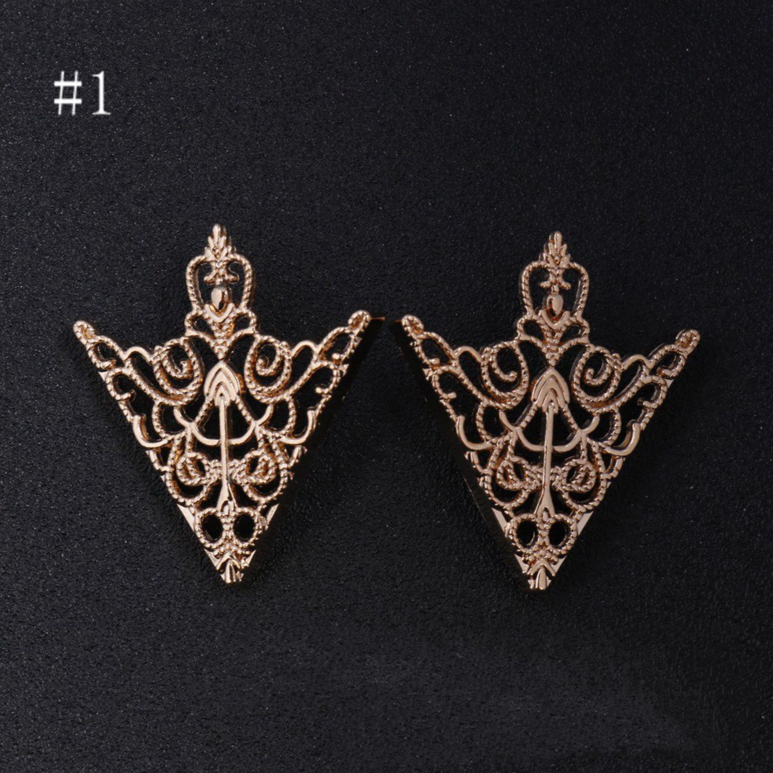 Triangle Collar Pin Collar Tips Collar Studs Collar Pins - Etsy