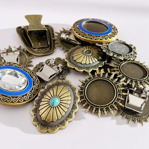 Bolo Settings Bolo Slides, Bolo Buckles, Bolo Ties Making Supplies, Fit ...