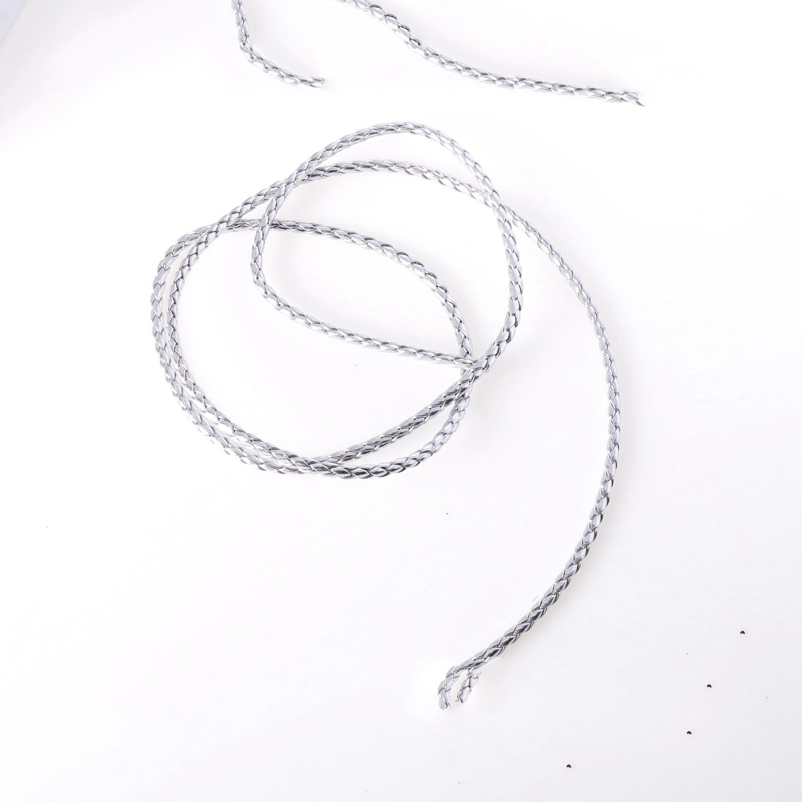 2/4 Pcs Braided Cord Leather Bolo Cord 35mm Bolo Cord Diy | Etsy