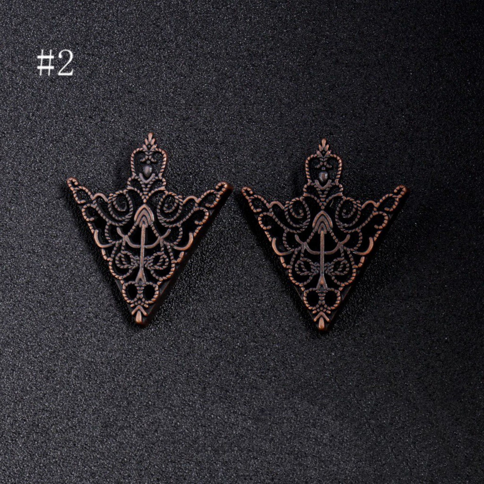 Triangle Collar Pin Collar Tips Collar Studs Collar Pins - Etsy