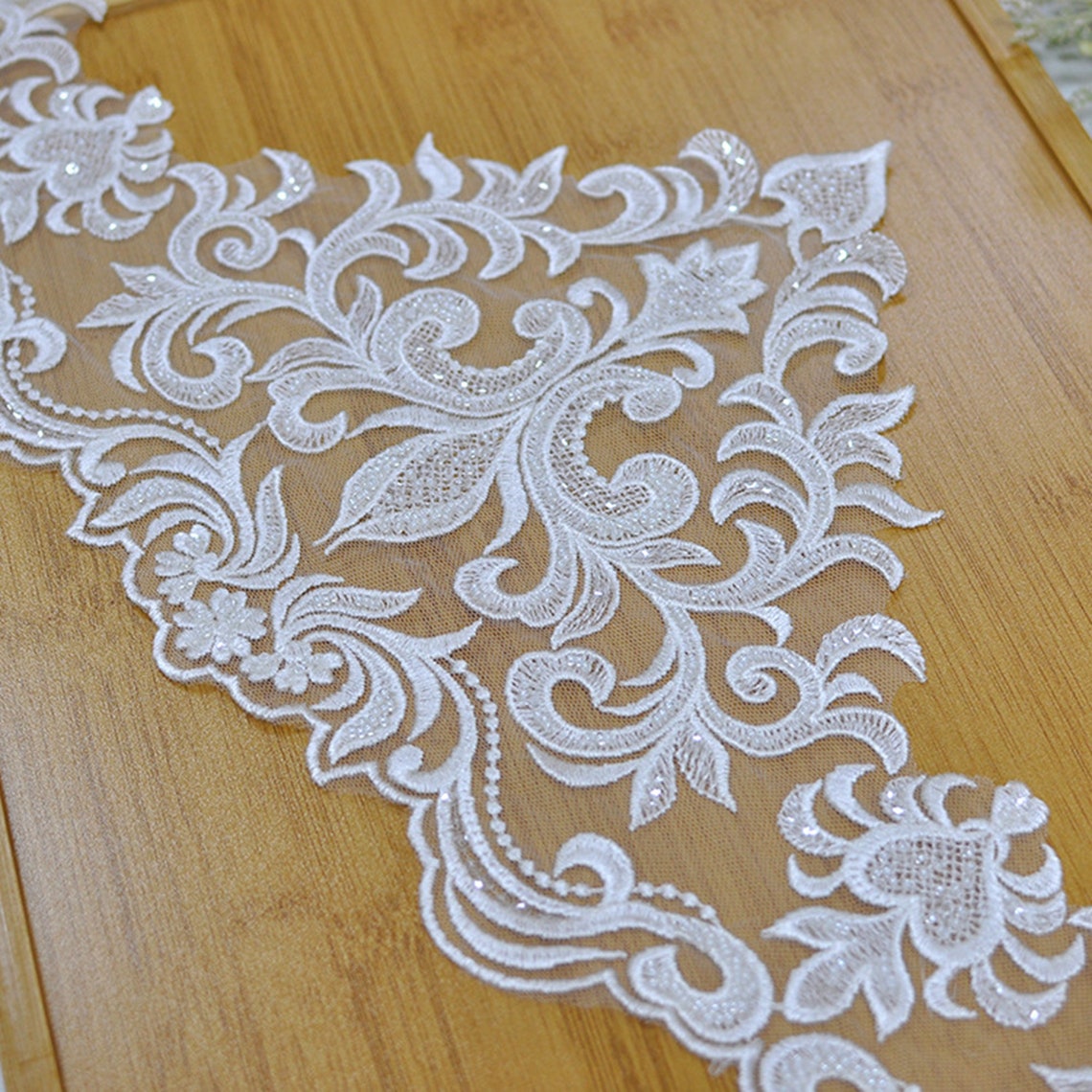 5yds Crochet Lace Trim Bridal Lace Trim by the Yard Wedding - Etsy