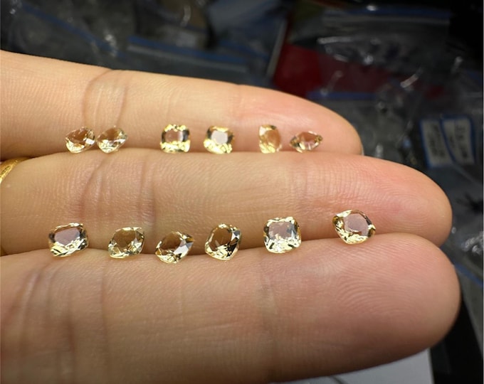 Square Cabochons,citrine Cabochons,faceted Cabochons,faceted Gemstones ...