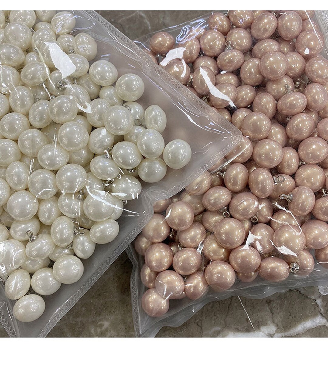 10pcs Resin Oval Pearl Shank Buttons, 9 Colors Oval Pearl Buttons With ...