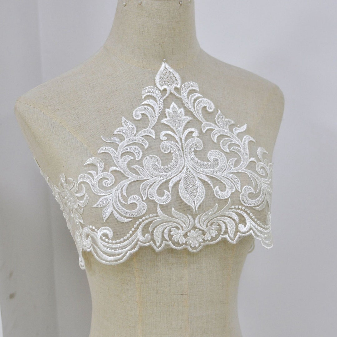 5yds Crochet Lace Trim Bridal Lace Trim by the Yard Wedding - Etsy