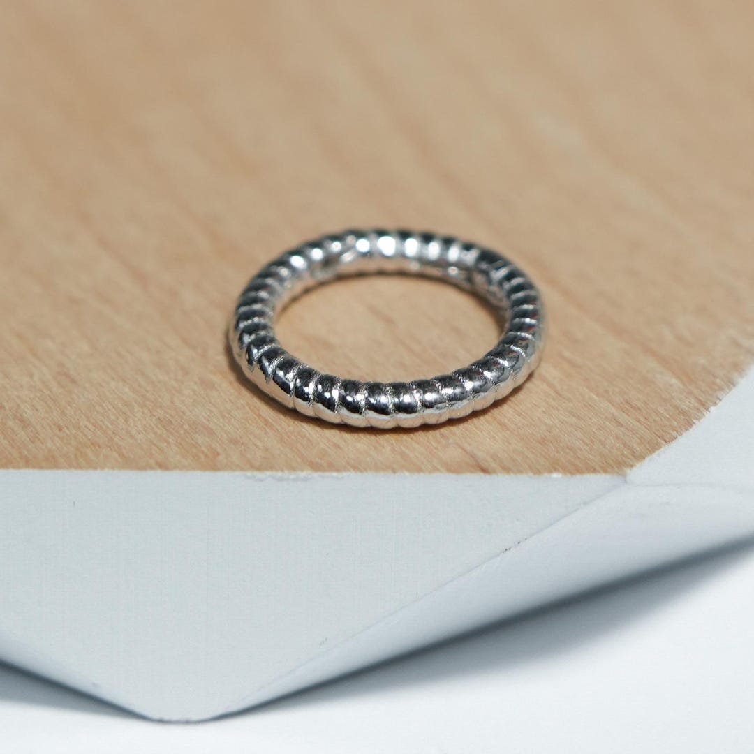 Sterling Silver Twist Round Clasp, Push Gate Clasp, Hinged Ring Clasp ...