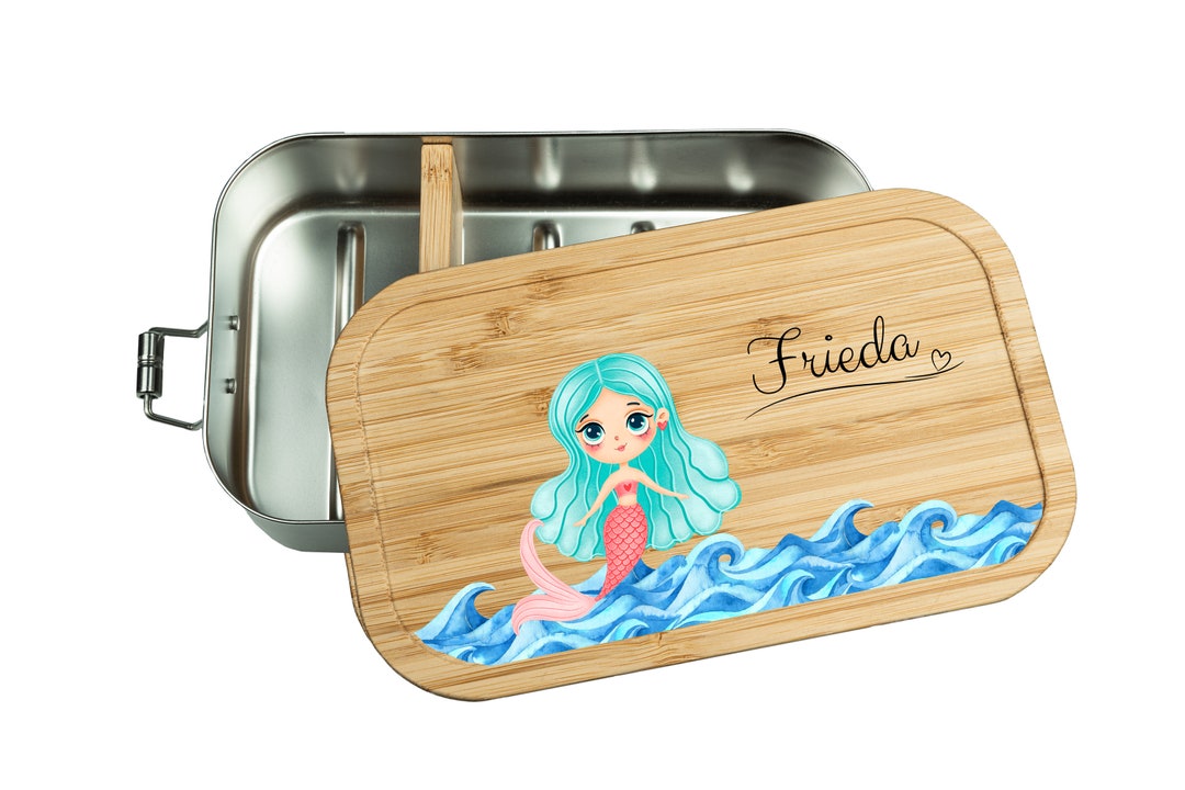 Lunch Box Mermaid Lunch Box Personalized Princess Lunch Box - Etsy