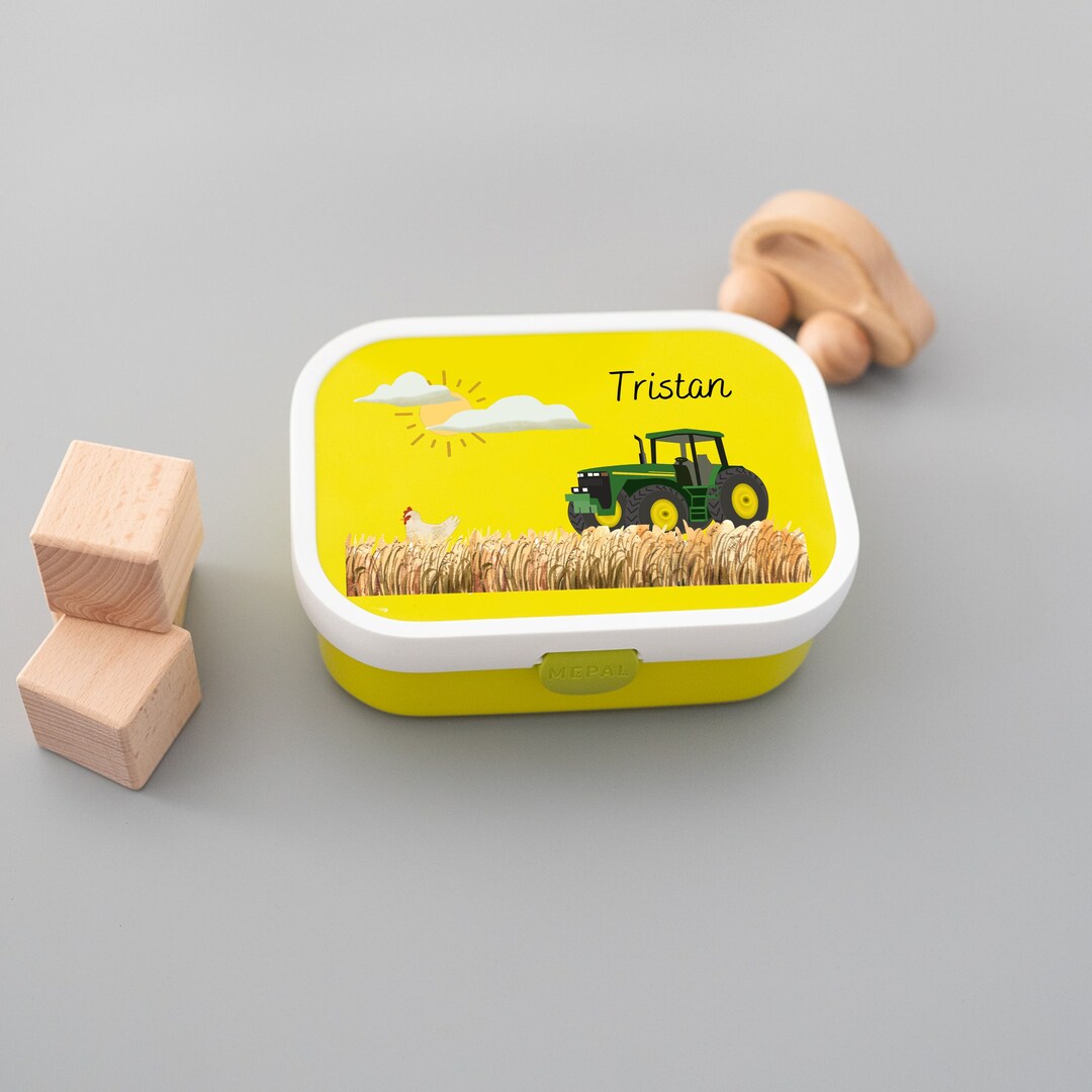 Lunch Box Boys, Lunch Box Tractor, Mepal Lunch Box Personalized, Lunch ...