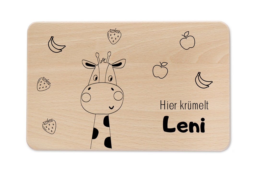 Ontbijtplank gepersonaliseerd, boards gepersonaliseerd, baby cadeau ...