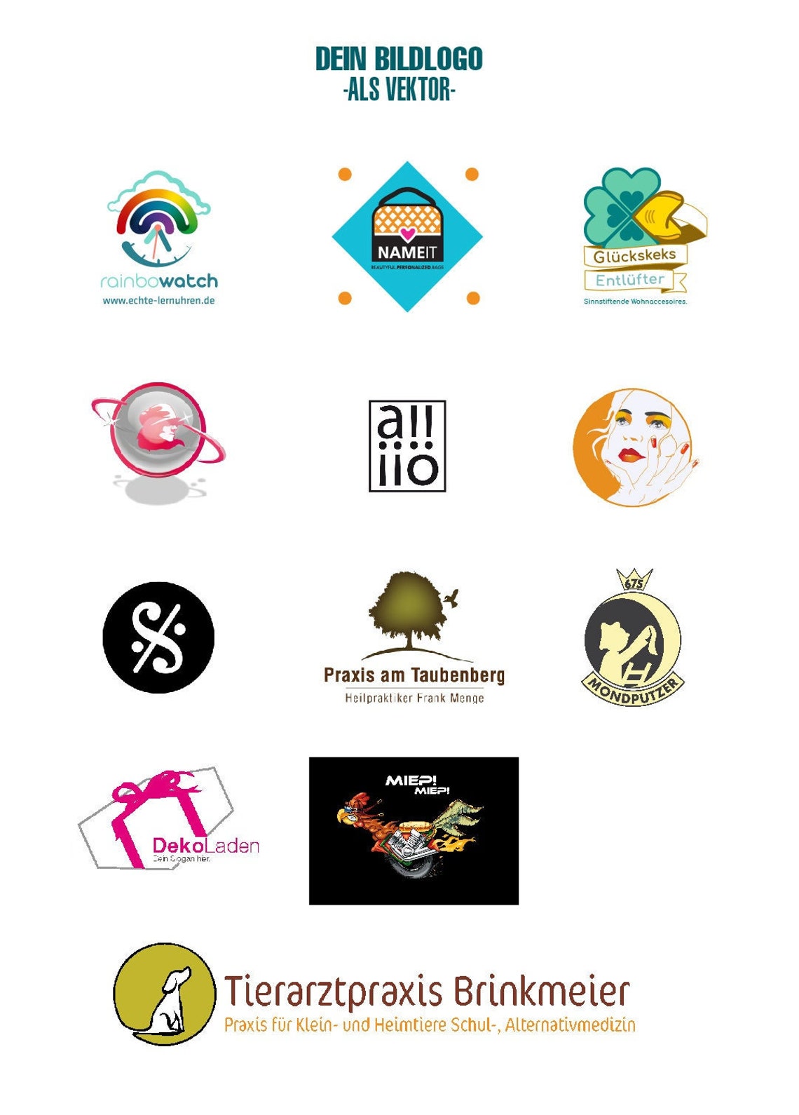 Your Logo as Vector Graphics, SVG Files, Clipart - Etsy UK