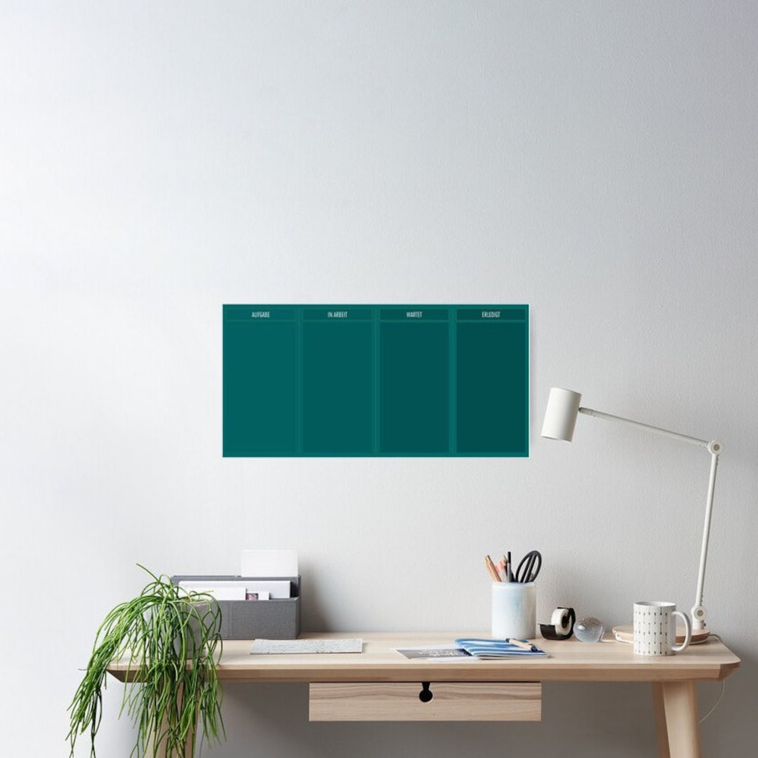 Customizable Kanban Board as Planning Board in Your Desired Color for ...