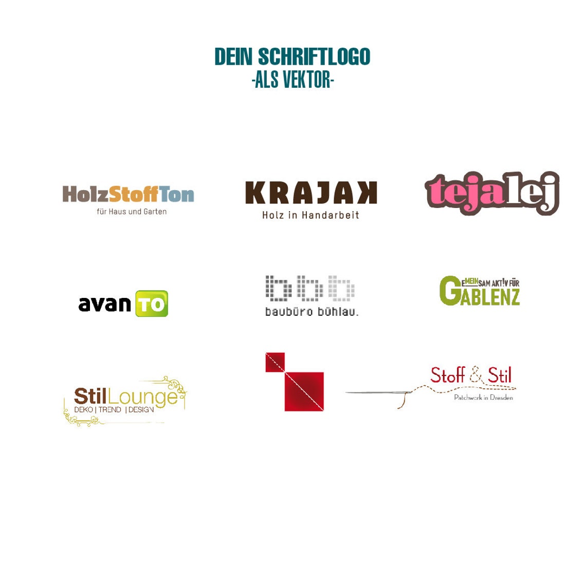 Your Logo as Vector Graphics, SVG Files, Clipart - Etsy UK