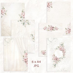 Holy Communion 6 A4 is a Digital Paper Set for Special Occasions Such ...