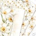 Spring Patterns on 30 A4 JPG Pages, Pastel Blue and Pastel Yellow ...