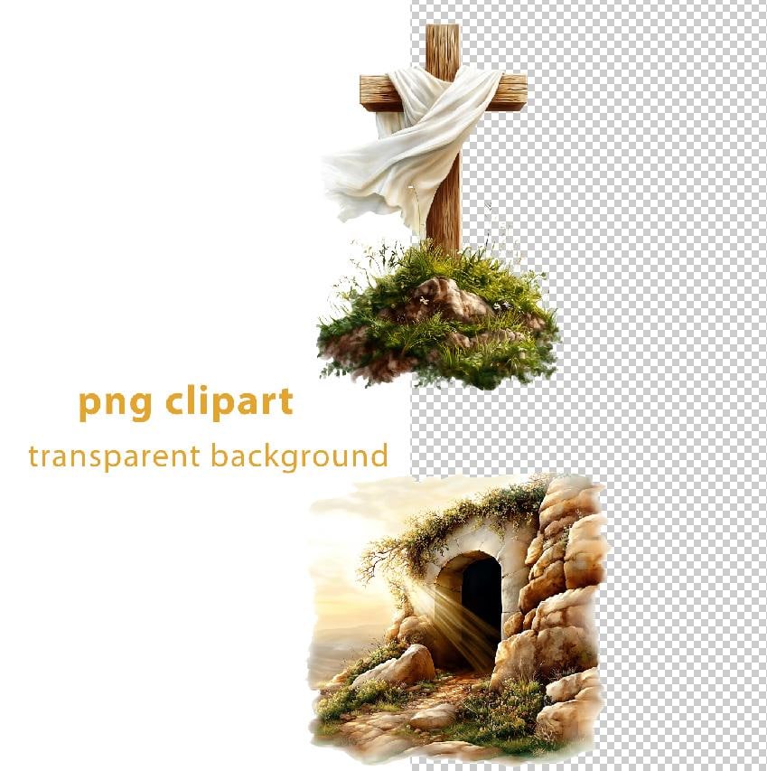 Resurrection of Jesus 19 PNG Religious Clipart - Christian Graphics on ...