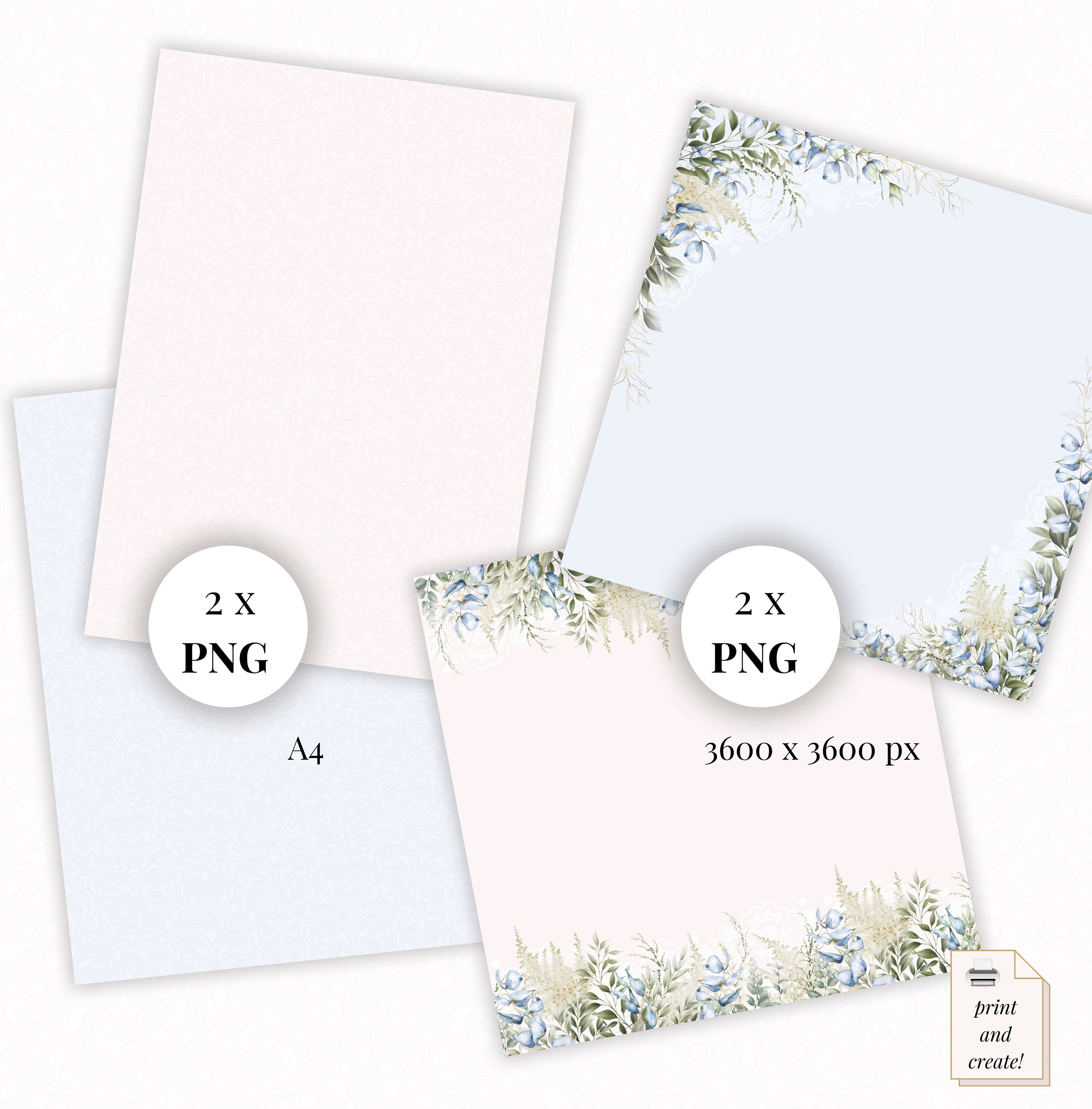 First Holy Communion Digital Paper Pack First Communion - Etsy