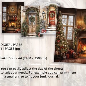 Winter Mood 11 A4 Pages With Winter Style Graphics, Cozy Winter ...
