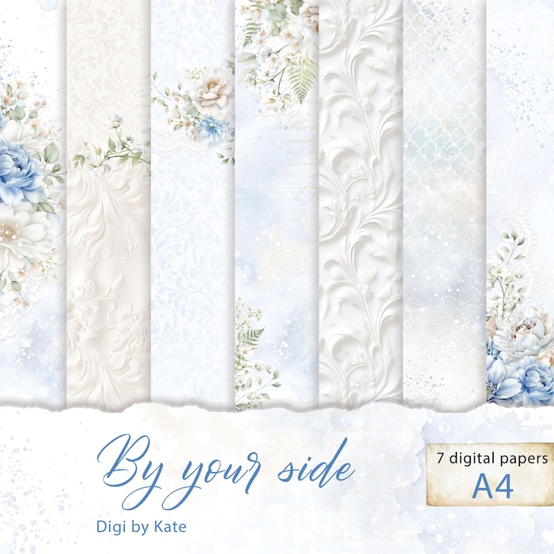 A4 Digital Paper - Etsy