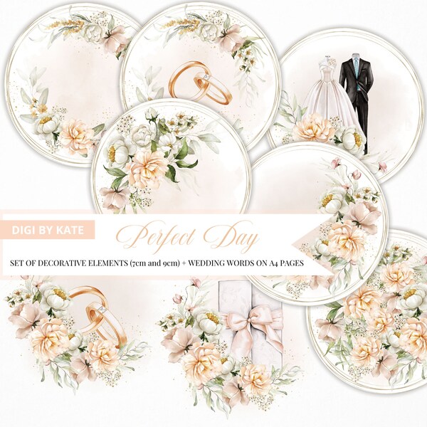 Cupcake Toppers Wedding - Etsy