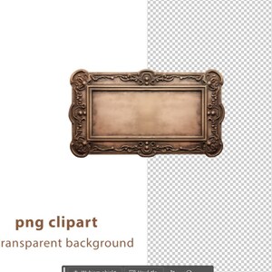 Metal Tags 13 PNG Clipart Set, Metal Book Labels, Junk Journal Metal ...