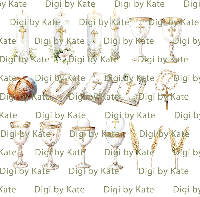 Holy Communion Elements and Boys & Girls 55 Clipart With Limited ...