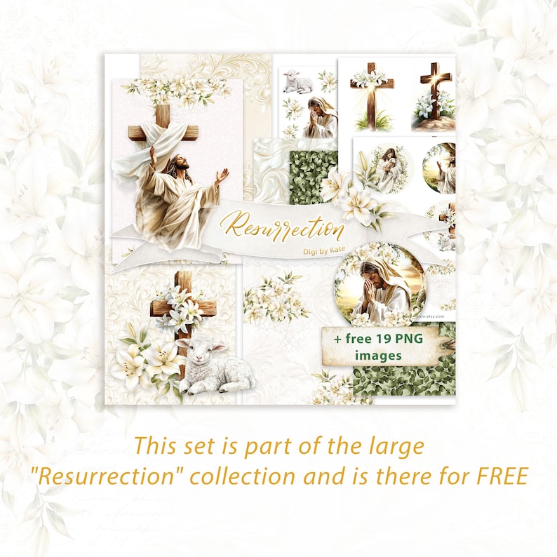 Resurrection of Jesus 19 PNG Religious Clipart - Christian Graphics on ...