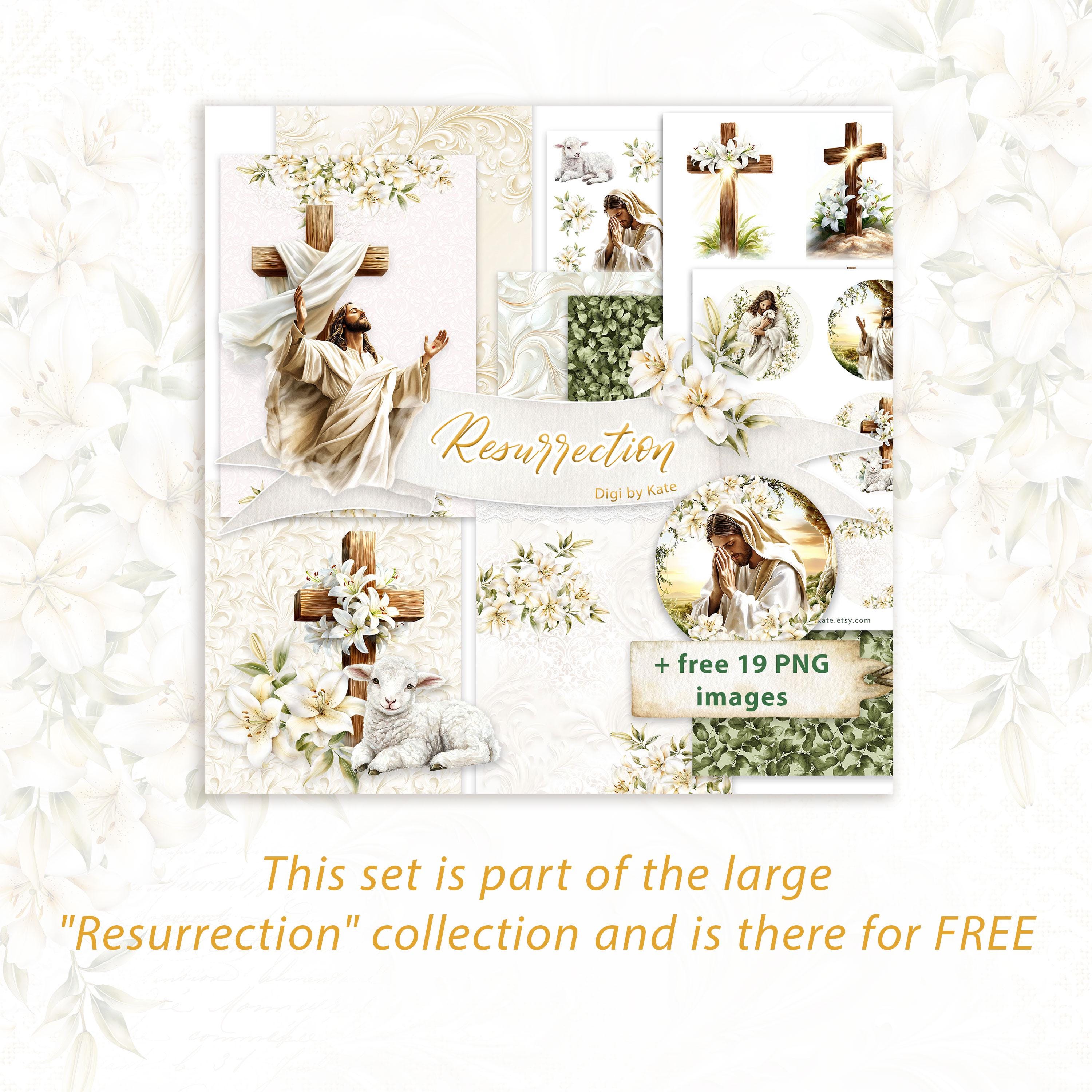 Resurrection of Jesus 19 PNG Religious Clipart - Christian Graphics on ...
