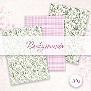 It' a Girl is a Digital Paper Bundle for a Birth of a Baby Girl, Baby ...
