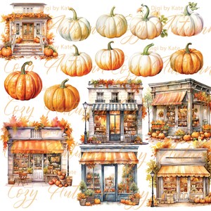 Cozy Autumn 126 PNG Orange Clipart Bundle, PNG Autumn Leaves, Fall Junk ...