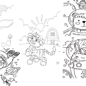 Animal Coloring Pages - 40 Printable Coloring Pages for Boys, Girls ...