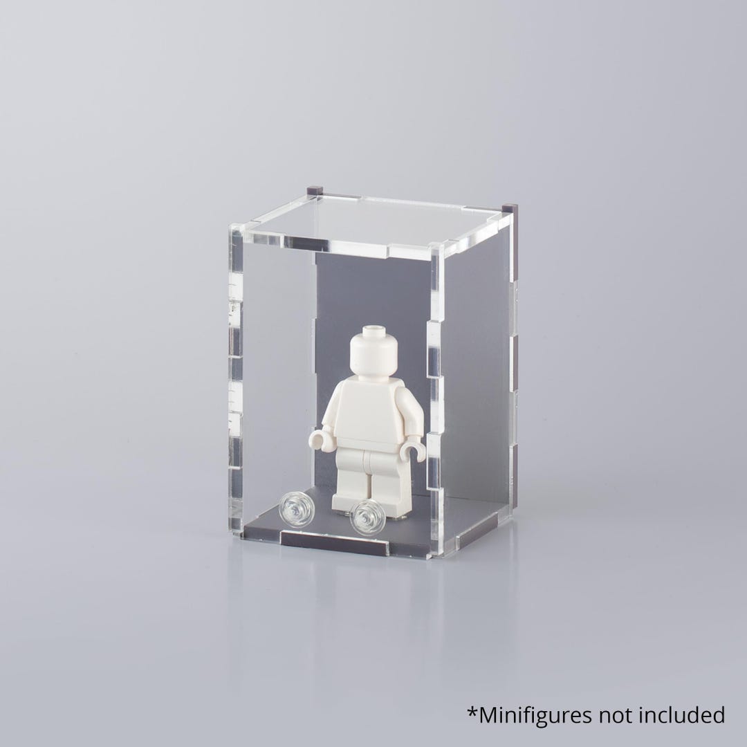 Purple Fog LEGO Minifigure Display Case - Etsy UK