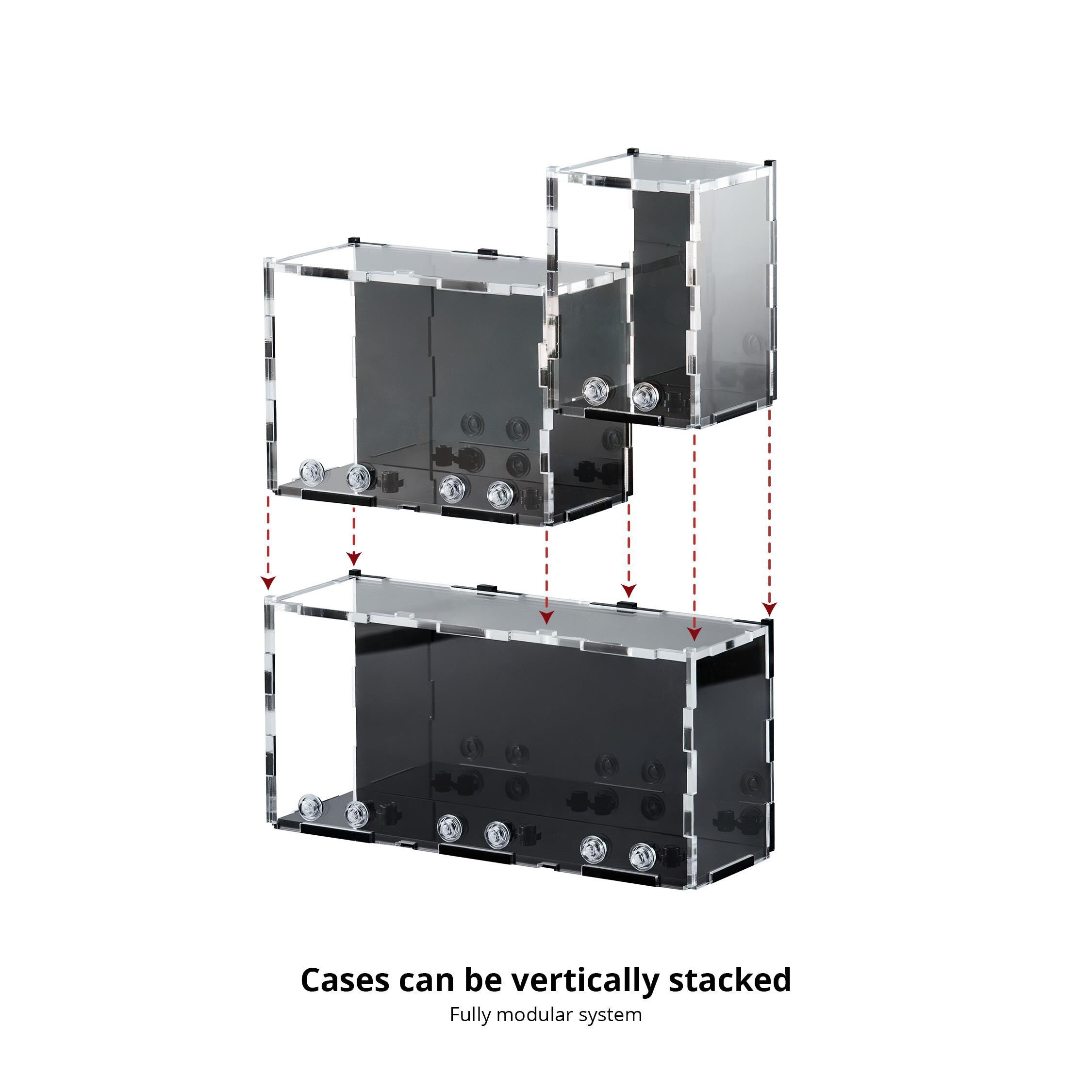 Colorful LEGO Minifigure Display Cases You Pick Color and Size ...