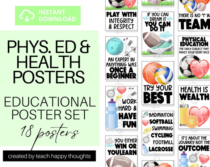 18 ART Teacher CLASSROOM POSTERS Poster Set | Art Painting Drawing ...