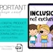 DISABILITIES & INCLUSIVITY Poster Set Posters Accepting Inclusive ...