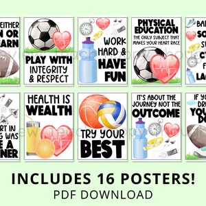 18 PHYSICAL EDUCATION Health Gym DPA Workout Sports Exercise | P.E ...