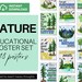 18 NATURE Outdoor Education CLASSROOM POSTERS Positive Inspirational ...