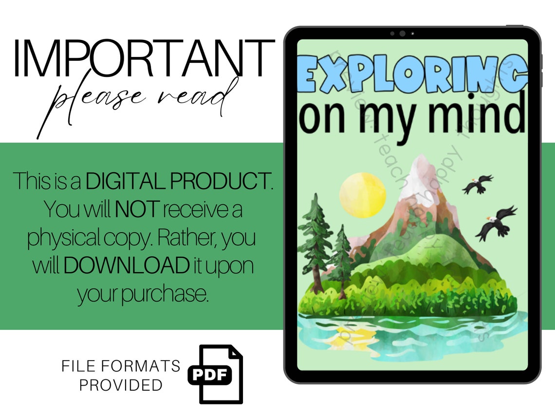 18 NATURE Outdoor Education CLASSROOM POSTERS | Positive Inspirational ...