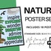 18 NATURE Outdoor Education CLASSROOM POSTERS | Positive Inspirational ...