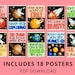 18 Science OUTER SPACE Classroom POSTERS | Inspirational and Positive ...