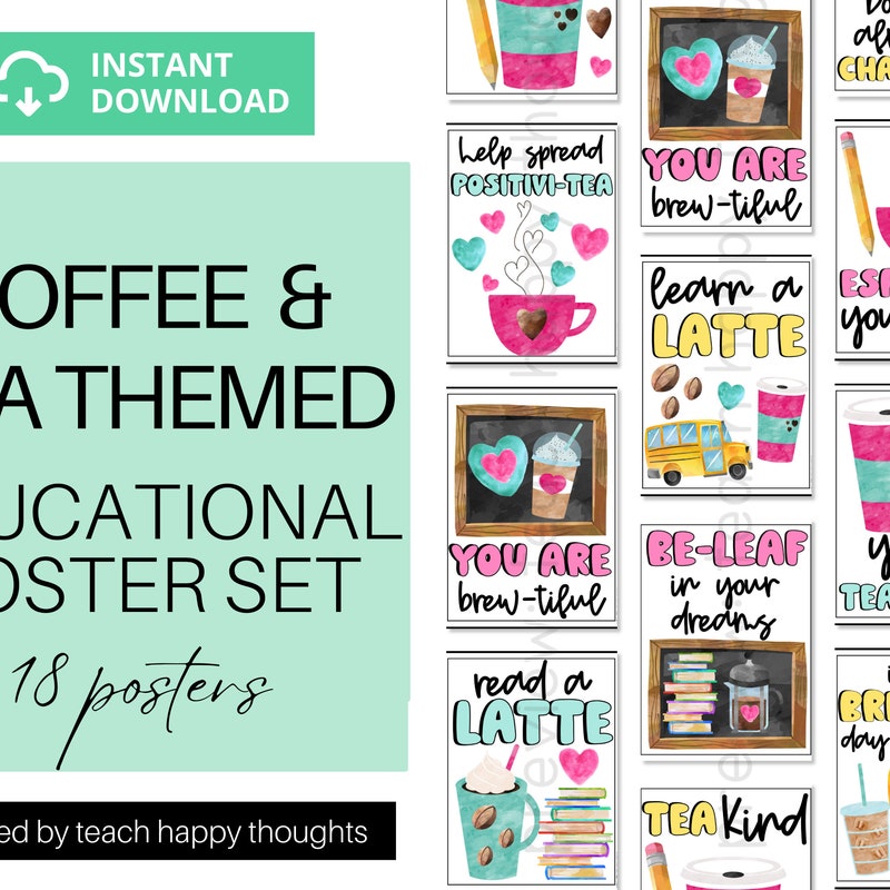 Coffee Poster - Etsy