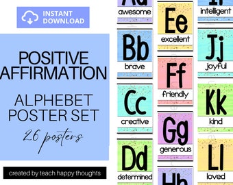 Classroom Posters Pastel - Etsy