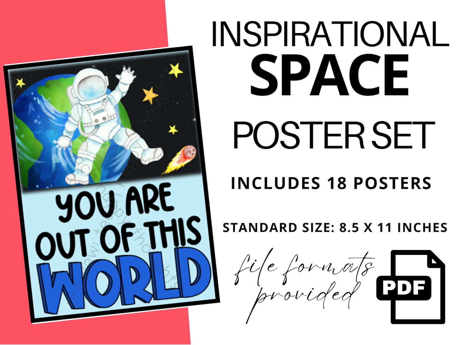 18 Science OUTER SPACE Classroom POSTERS | Inspirational and Positive ...