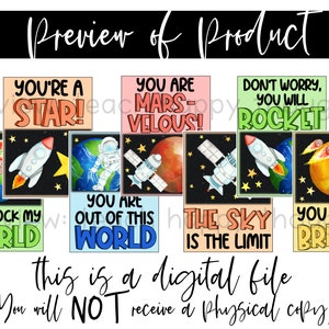 18 Science OUTER SPACE Classroom POSTERS Inspirational and - Etsy