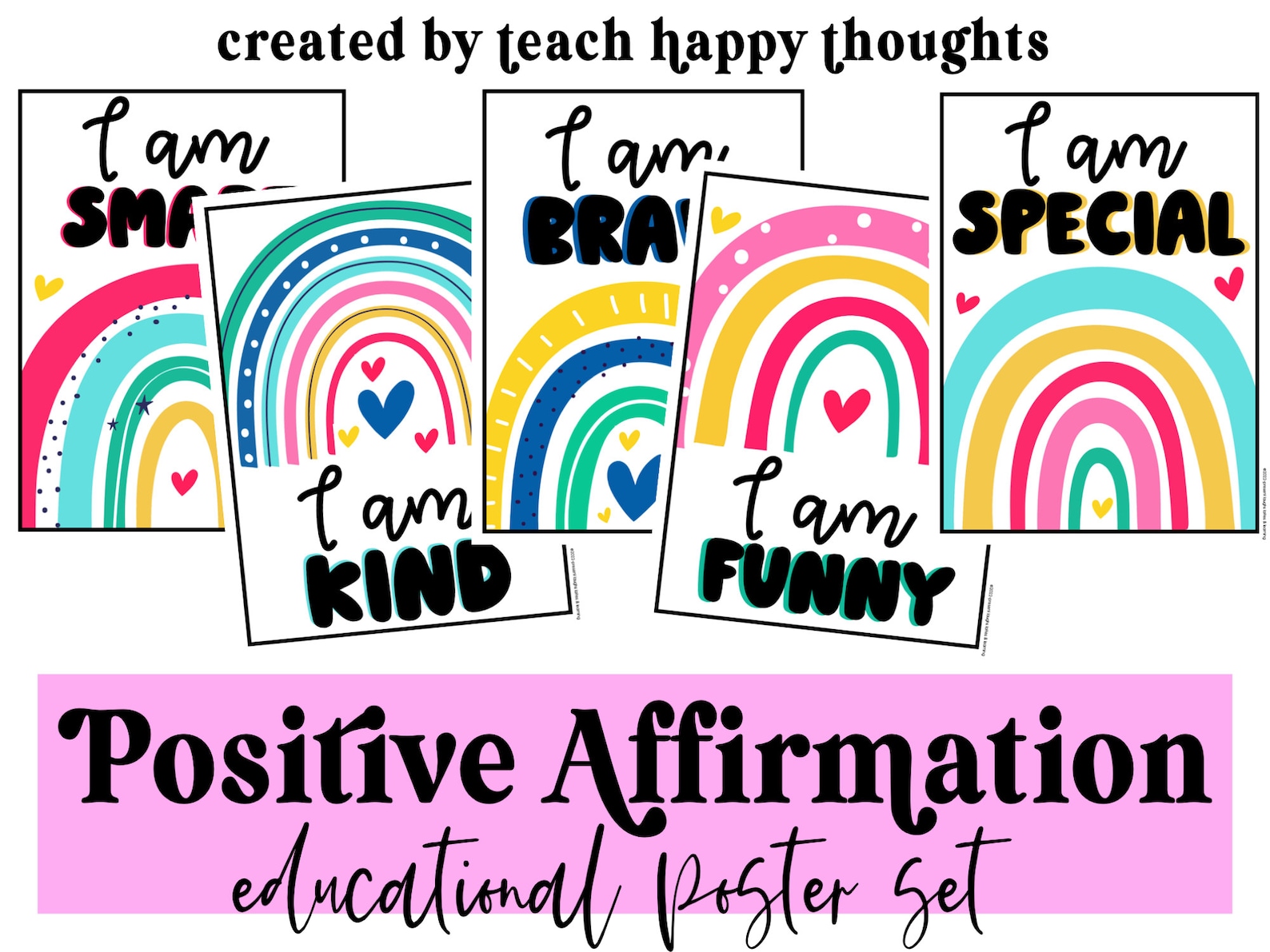 20 Positive Affirmation Posters for Classroom Kids Room or - Etsy Canada